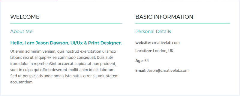 How to Create a Résumé One Page Website