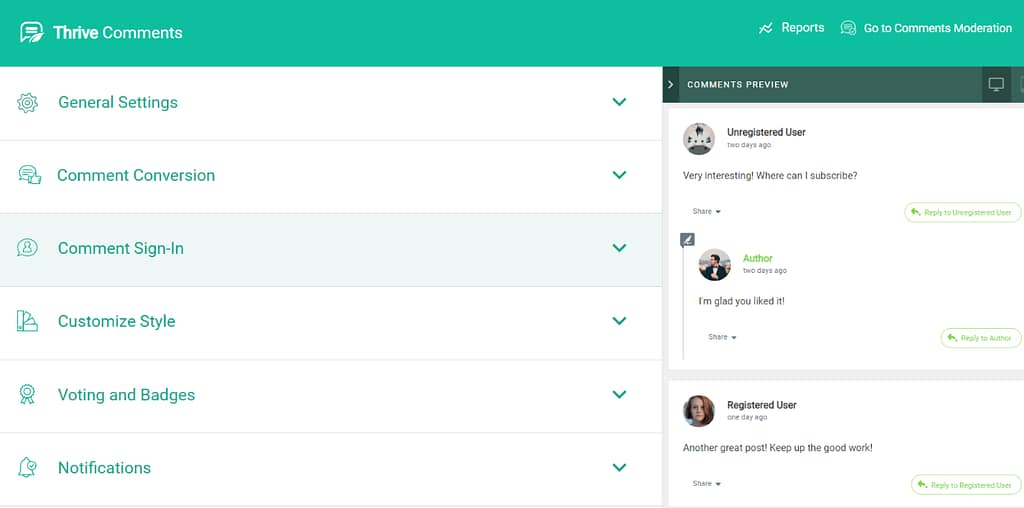 Understanding the Comments Moderation Dashboard in Thrive Comments - Thrive Themes