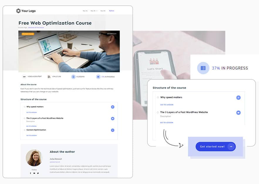 Thrive Suite to Build Online Courses on WordPress