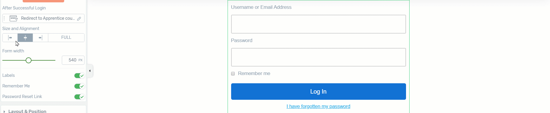 Using the Login & Registration Form Element in Thrive Architect - Thrive Themes