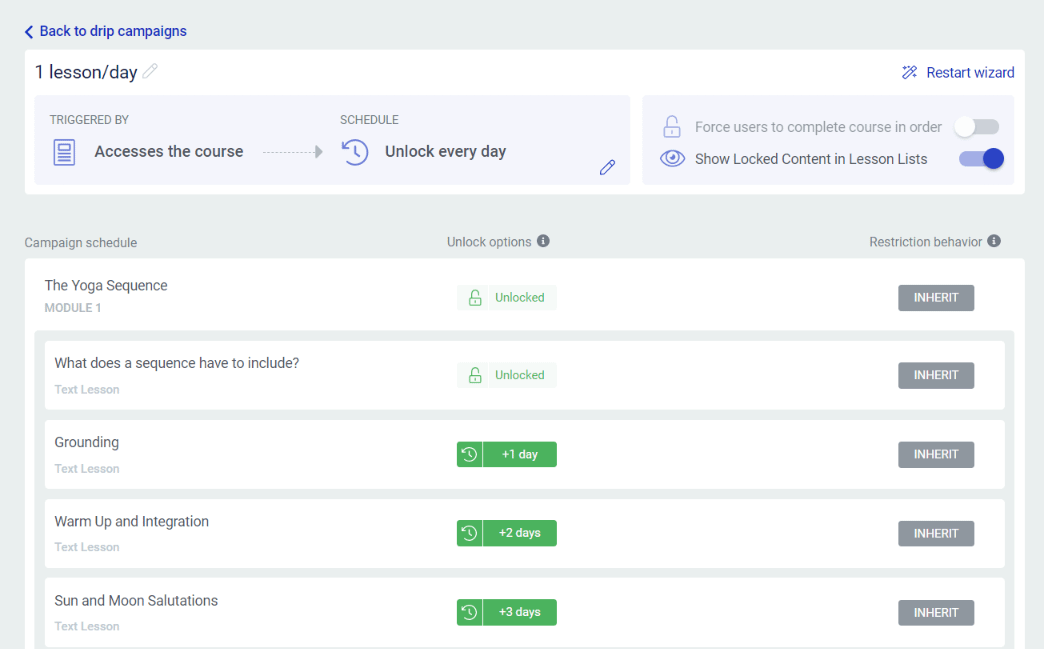 Setting up the Unlock Conditions for Drip Schedules - Thrive Themes Setting up the Unlock Conditions for Drip Schedules - Thrive Themes