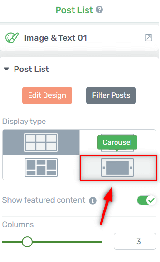 Using the Post List Carousel Options in Thrive Architect - Thrive Themes