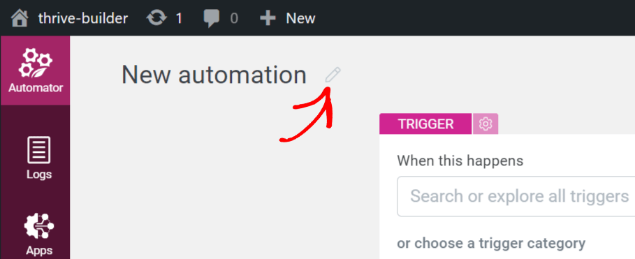 Getting Started With Thrive Automator - Thrive Themes