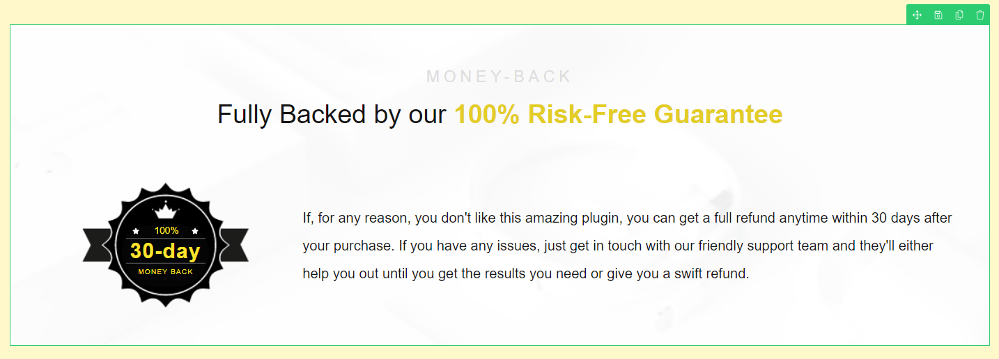 Adding Guarantee Boxes to Your Thrive Architect Pages - Thrive Themes