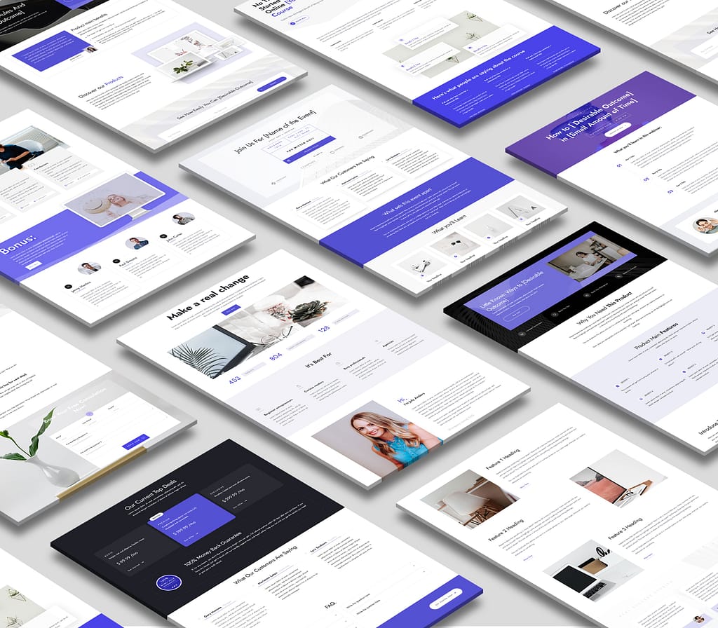 Hydrogen: Minimalist Web Design Meets Smart Landing Page Technology