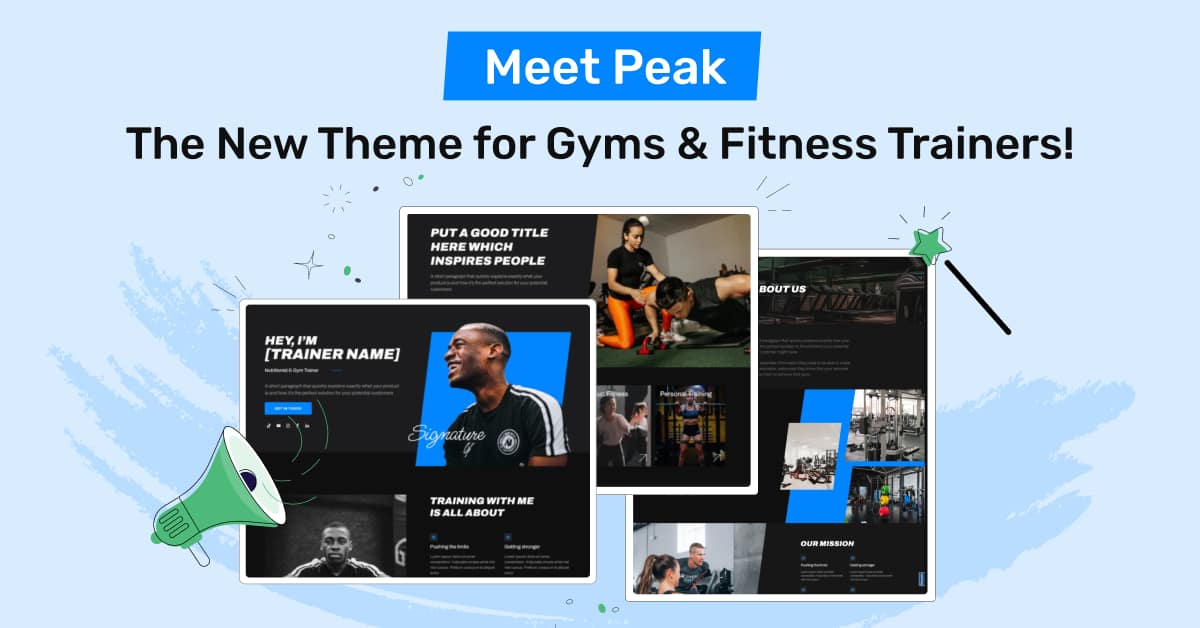 Meet Peak Gym Theme: The Ultimate WordPress Fitness Theme