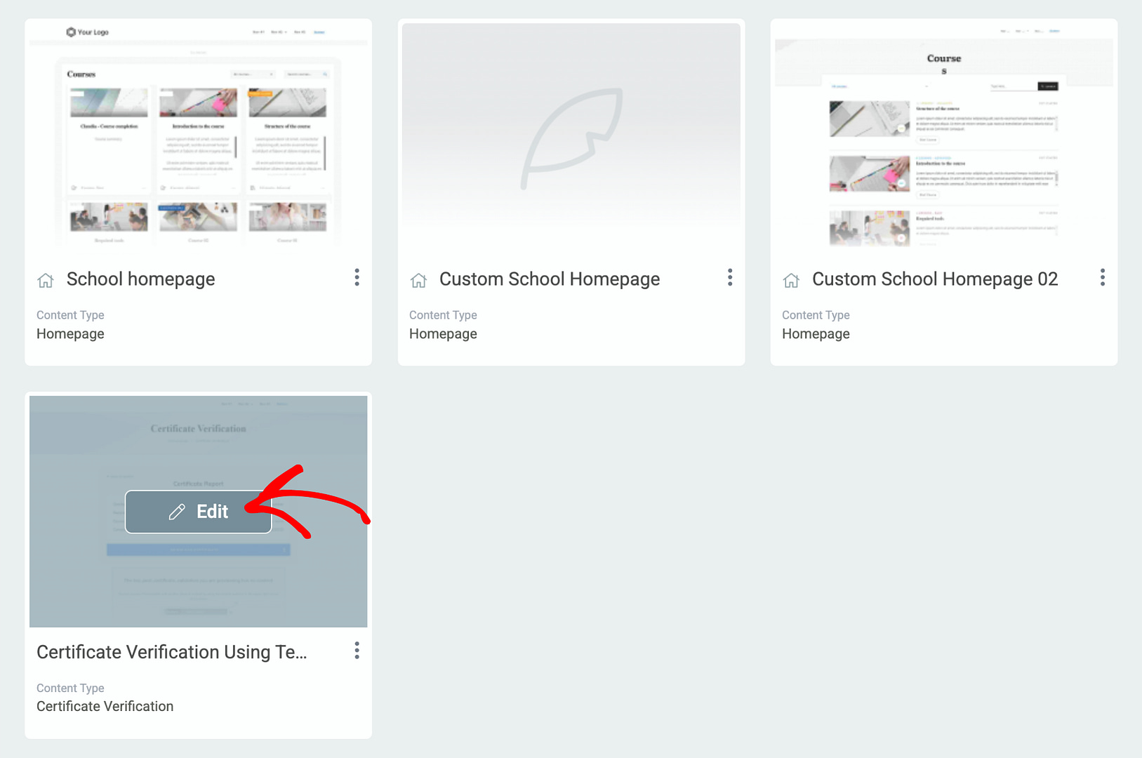 Adding a New Certificate Verification Template - Thrive Themes