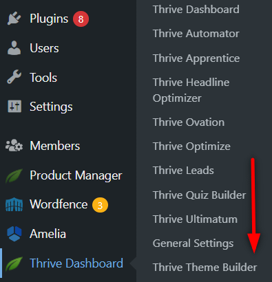 Installing Shapeshift - Thrive Themes