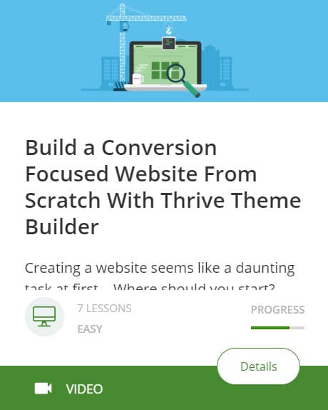 Thrive Theme Builder Tutorials