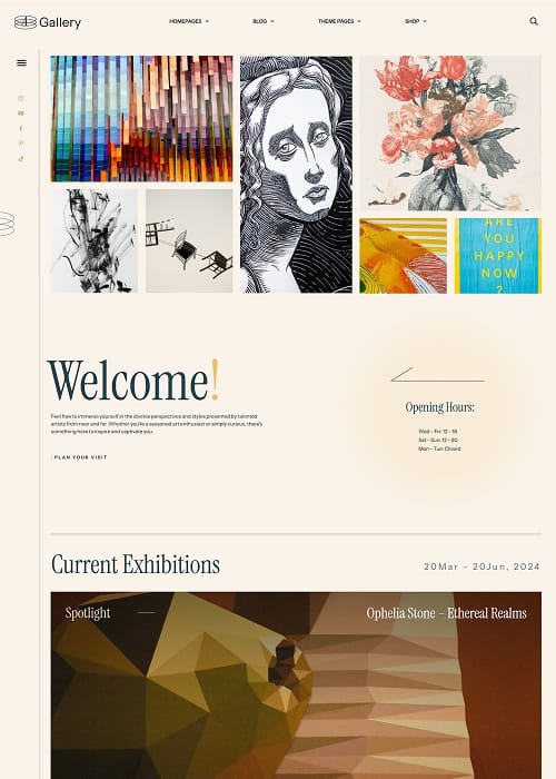 Gallery WordPress Theme - Thrive Themes