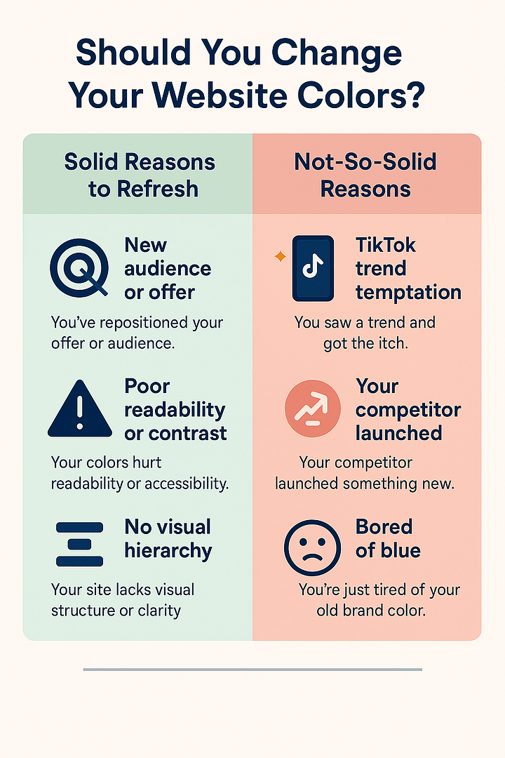 Tired Colors, Low Clicks? Update Your Website Color Scheme the Smart Way