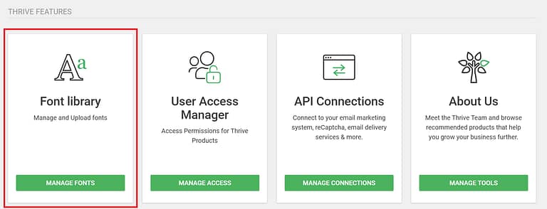 Introducing Thrive’s New Font Library – Your Complete Typography Solution