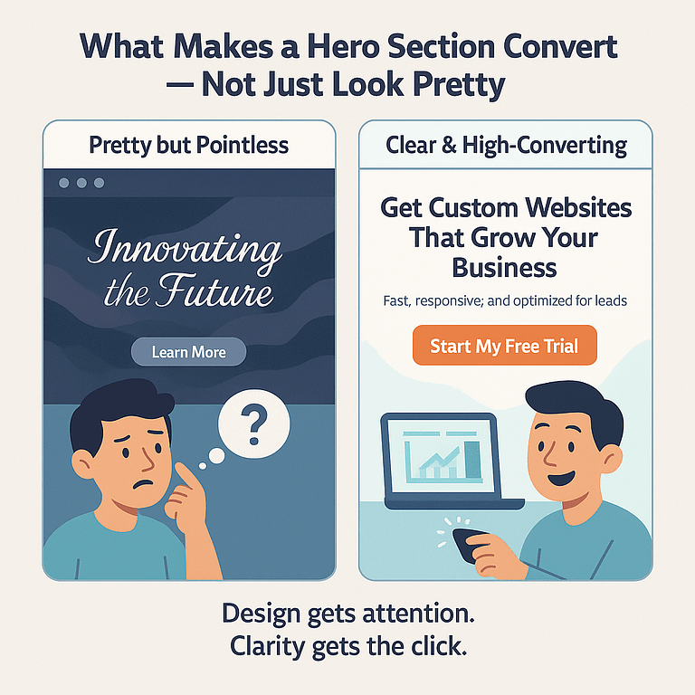 How to Create a Hero Section in WordPress That Stops the Scroll