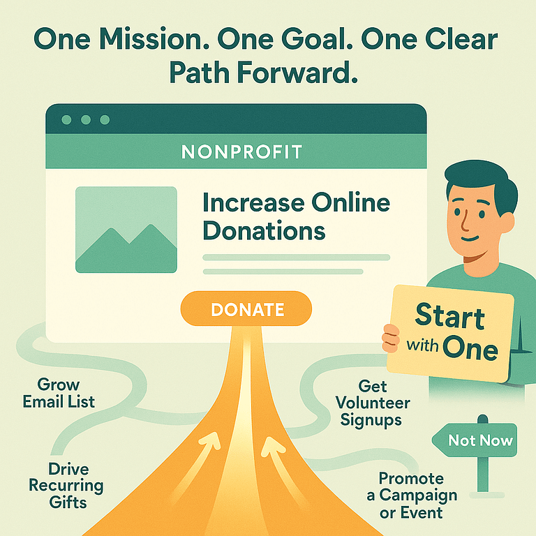 Donations Up! How to Create a Website for a Non-Profit Organization