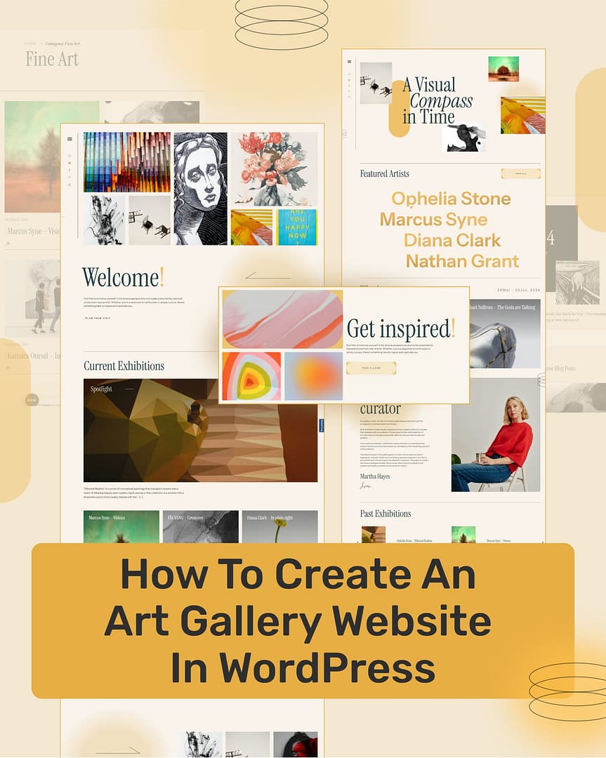 How to Create an Art Gallery Website in WordPress