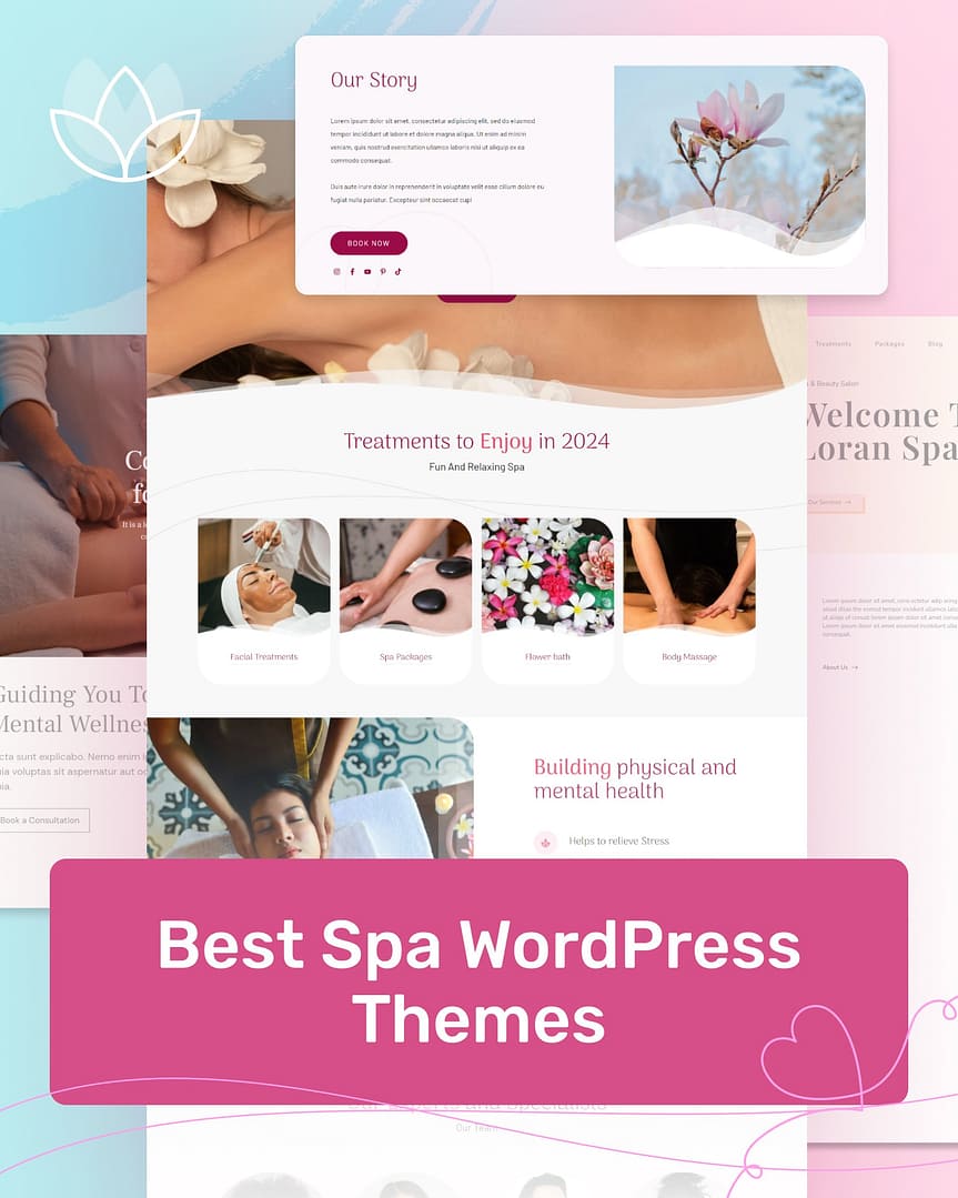 8 Best Spa WordPress Themes for Small Businesses