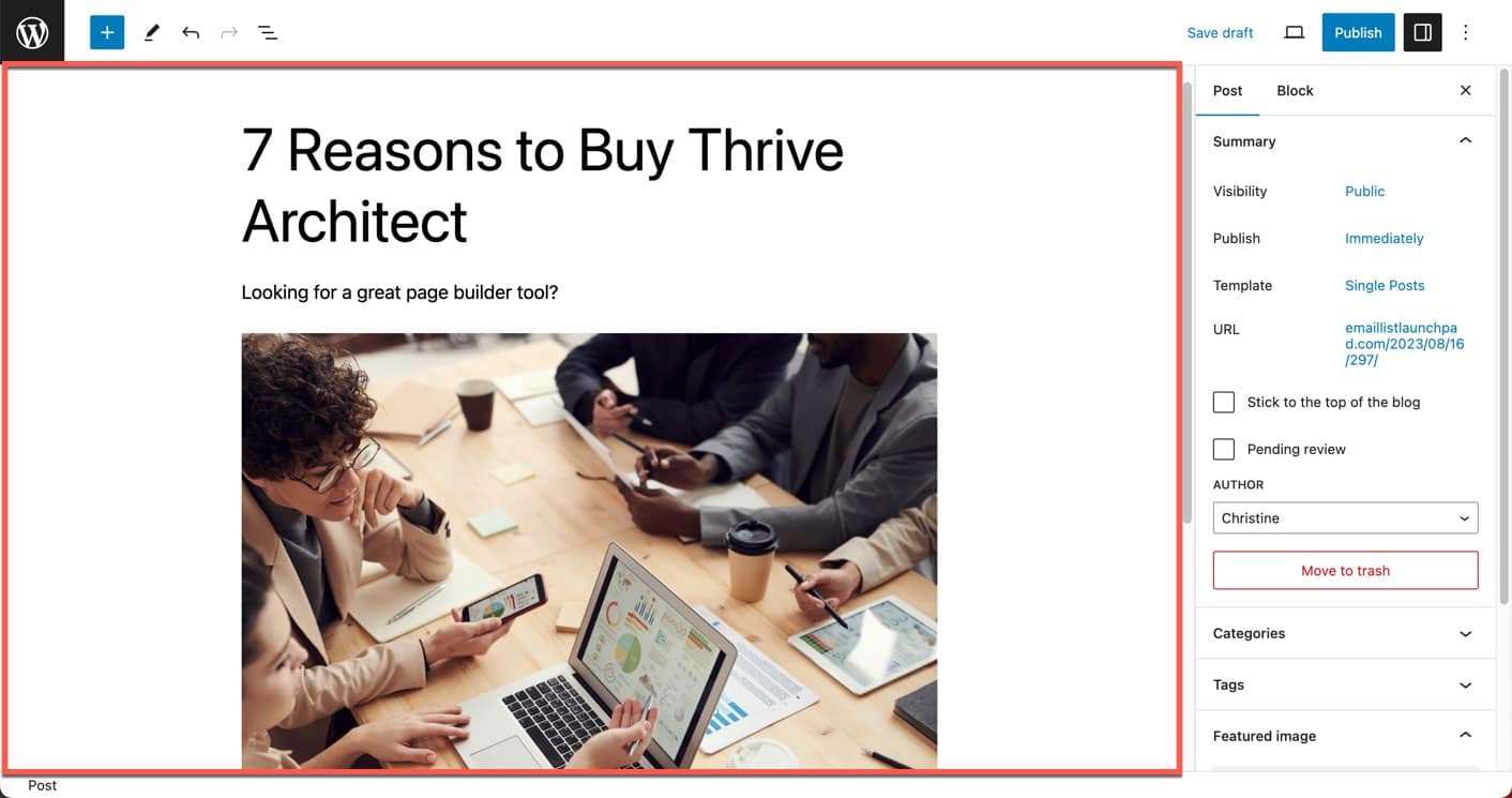 How To Use The Wordpress Block Editor Beginners Tutorial