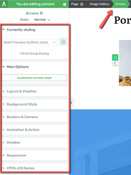 Using the Image Gallery Carousel Options in Thrive Architect - Thrive ...