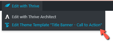 Editing the Call to Action Button in the Header - Thrive Themes