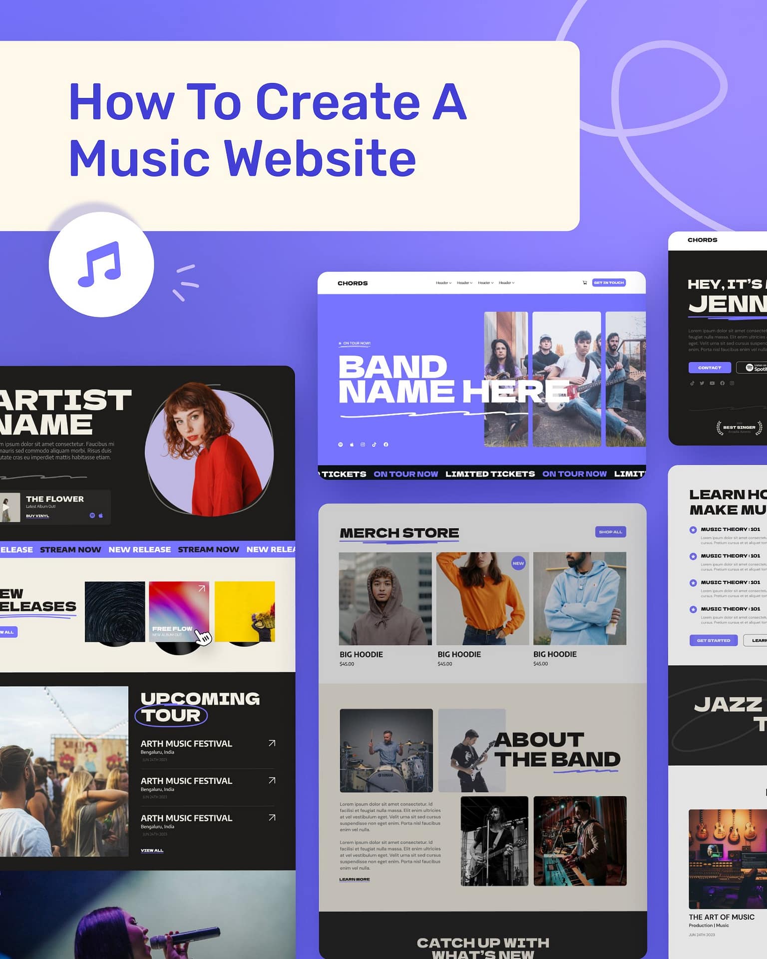 How to Create a Music Website on WordPress